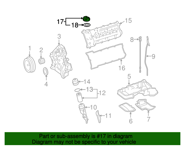 156-018-01-02 - Filler Cap 2007-2015 Mercedes-Benz | Mercedes-Benz USA ...
