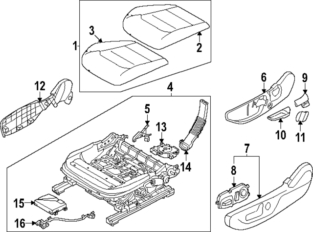 88190-CV010 - Duct 2022-2024 Kia EV6 | Kia.Parts Store