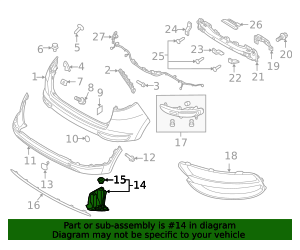 86692-D9500 - Under Cover 2020-2022 Kia Sportage | Kia.Parts Store