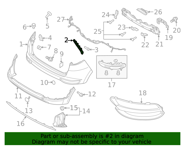 2017-2021 Kia Sportage OEM NEW 2016-20 Kia Sportage Bracket Assembly ...