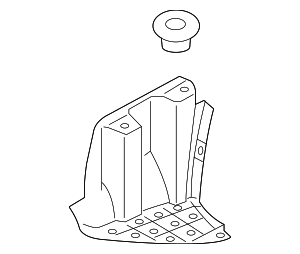 86692-D9500 - Under Cover 2020-2022 Kia Sportage | Kia.Parts Store