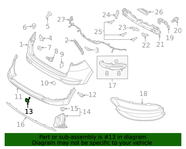 86617-D9500 - Tow Eye Cap 2020-2022 Kia Sportage | Kia.Parts Store