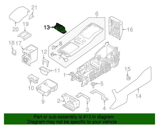 Genuine Bezel for 2013-2022 Land Rover | Land Rover Part# LR051016 ...