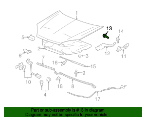 1990-2025 GM Mount Bracket Bolt M8x1.25x29 (Replaces 11589311) 11570082 ...