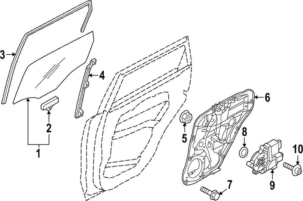 83530-DW000 - Run Channel 2023-2025 Kia Sportage | Kia.Parts Store