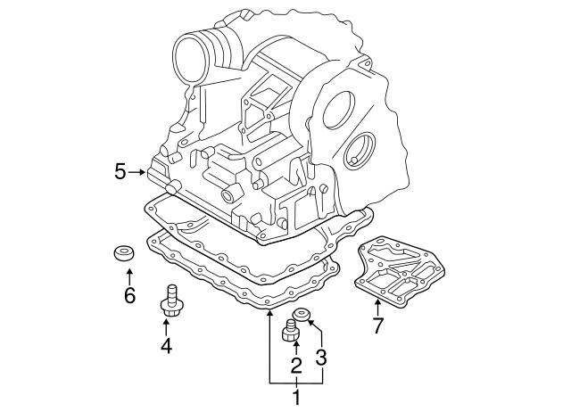 31390-31X00 - Trans Pan 1995-2011 Nissan | Nissan Parts & Accessories ...