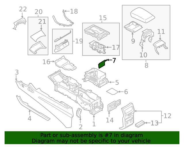 2016-2024 Ford Edge Insert Retainer FT4Z-5804658-AA | OEM Parts Online