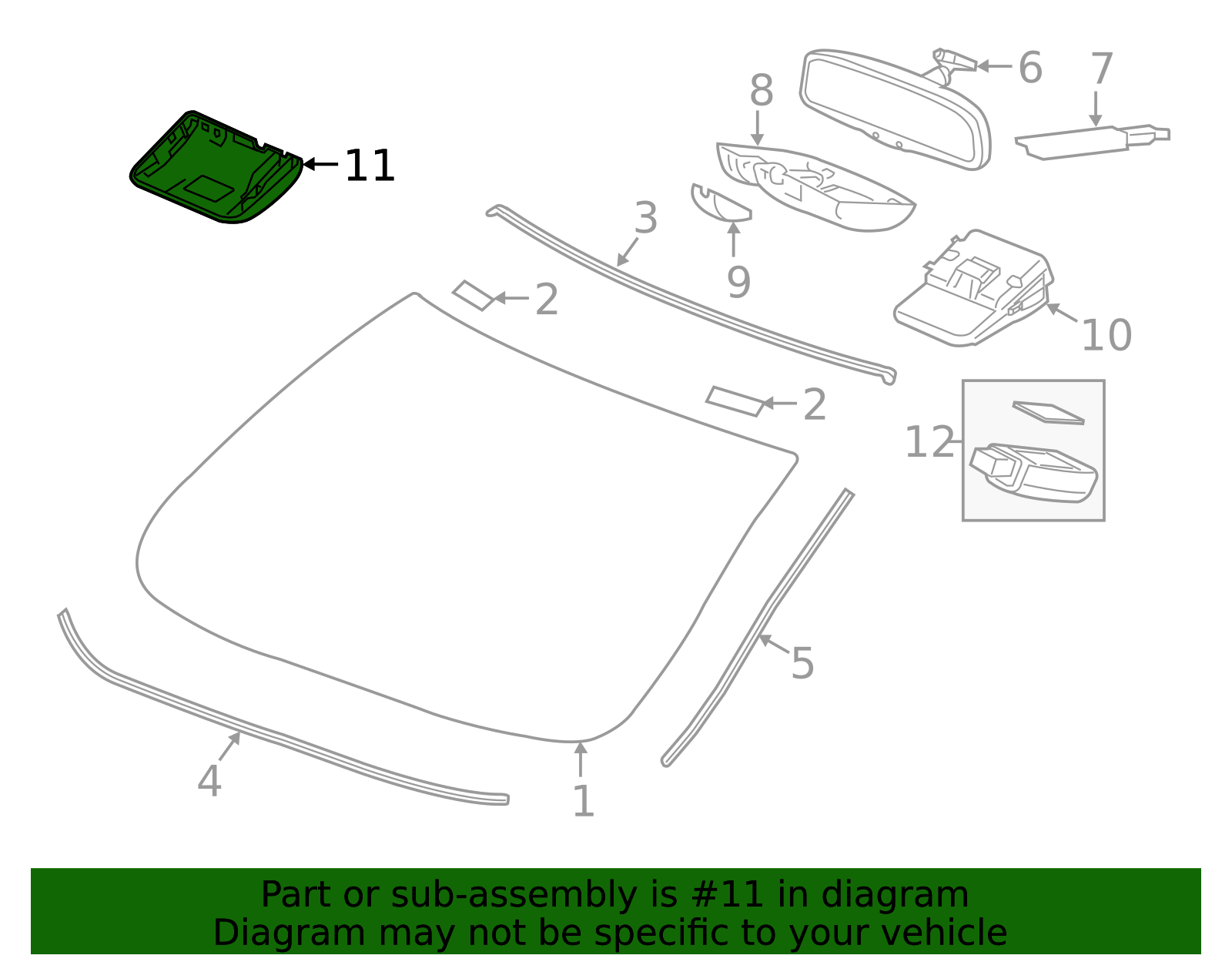 36166-TGG-A01 - Trim Cover 2017-2022 Honda | Honda Parts Online