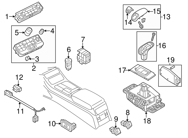 2015-2018 Audi S8 Automatic Transmission Control Module 4H1-927-158-DA ...