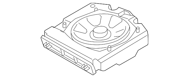 65139195199 - 2011-2016 BMW Woofer (65-13-9-195-199) | BMW of South ...