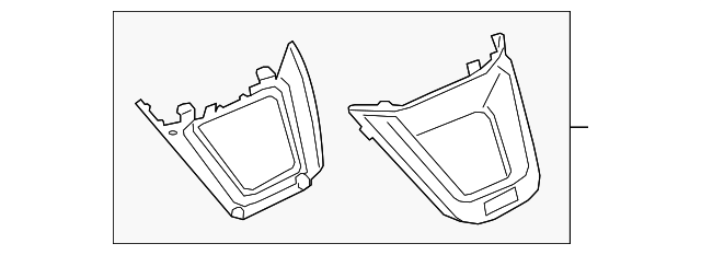 2020-2025 Audi Trim Molding 4M8-419-659-B-3Q7 | Audi USA Parts