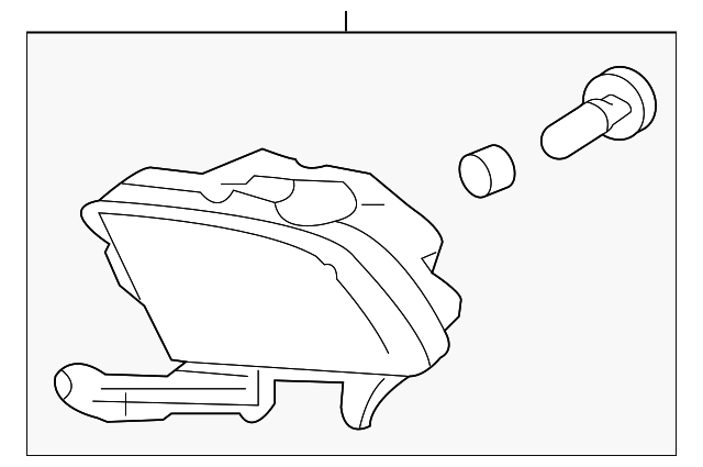 2010-2012 Kia Forte Fog Lamp Assembly - Driver's Side (LH) 92201-1M000 ...