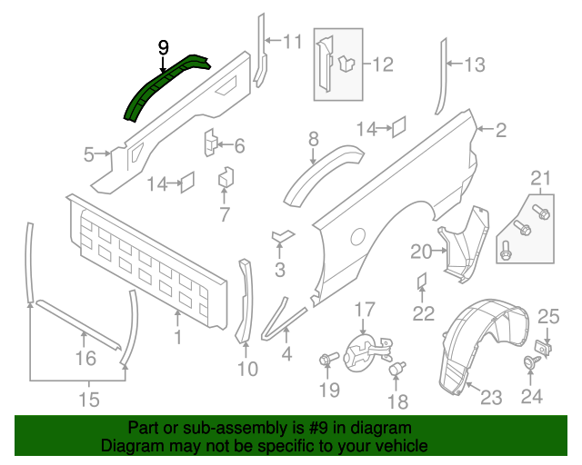 2002-2023 Mopar Whl/House 68148449AA | TascaParts.com