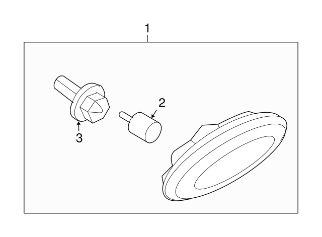 AL8Z-13411-B - Marker Lamp Bulb Socket 1998-2024 Ford | Ford Parts Direct