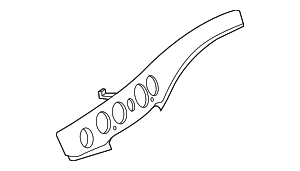 222-680-17-04 - Trim Molding 2014-2017 Mercedes-Benz | Mercedes-Benz ...