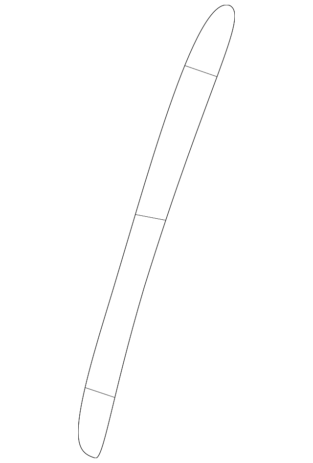 167-885-17-03 - Bumper Cover Spacer Panel 2020-2024 Mercedes-Benz ...