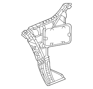 167-880-20-07 - Side Bracket 2020-2023 Mercedes-Benz | Mercedes-Benz ...