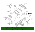 167-885-70-00 - Trim Bezel 2020-2024 Mercedes-Benz | Mercedes-Benz USA ...