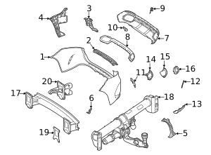 2020-2024 Mercedes-Benz Trim Plate 167-885-28-03 | MB Parts Center