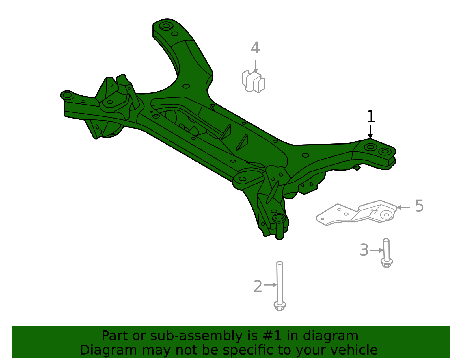 Member Assembly-Rear Suspension 55401-6LT0A | TascaParts.com