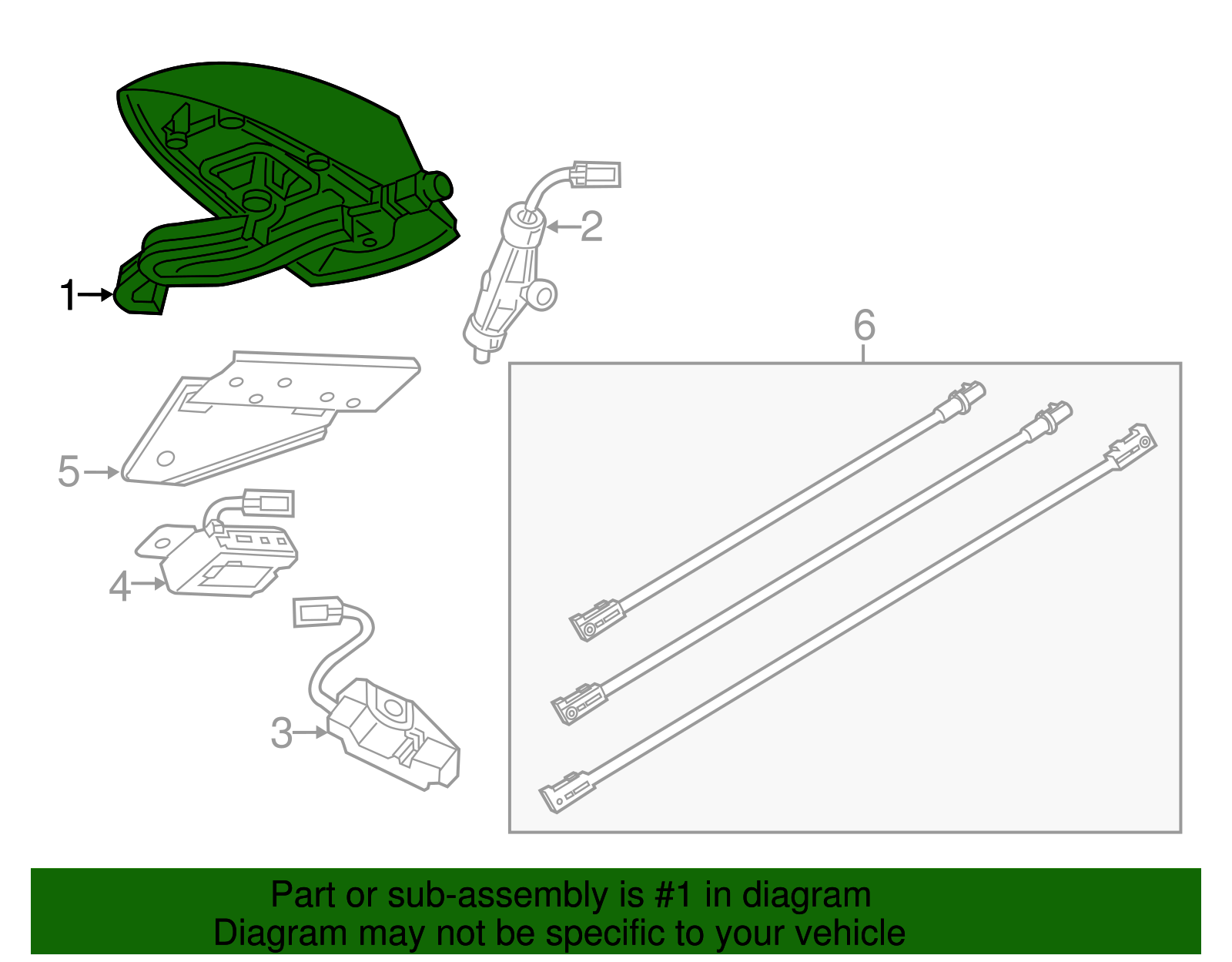 23346110 - High-Quality Black High Frequency Antenna for 2014-2020 GM ...