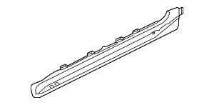 2019-2022 Volvo XC40 Inner Rocker - Driver's Side (LH) 32216396 ...