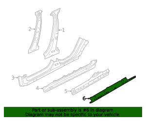 32310421 - Outer Reinforced - 2019 2020 Volvo XC40 | Volvo OEM Parts Direct