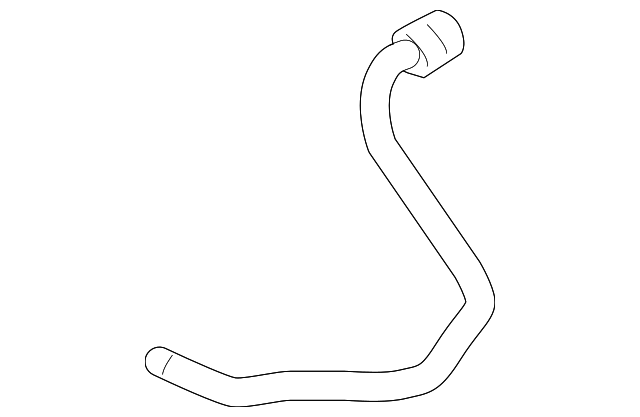 2003-2006 Volvo XC90 Lower Hose 31319446 | TascaParts.com