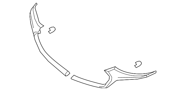 2019-2024 Mazda 3 Lower Molding BDTS-50-7K0A | Mazda-Parts