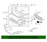 2019-2020 Mazda 3 Grille Emblem Bracket BDTT-50-721A | TascaParts.com