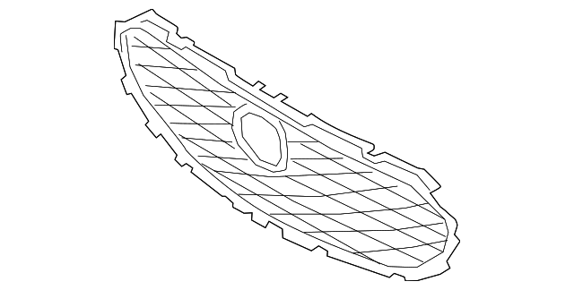 2019-2021 Mazda 3 OEM NEW 2019-2020 Mazda 3 2.5L Lower Grille Mexico ...