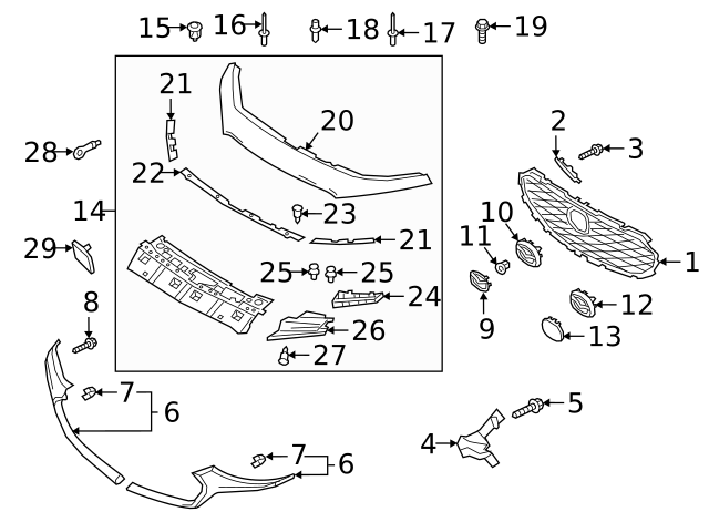 2019-2024 Mazda 3 Lower Molding BDTS-50-7K0A | Mazda-Parts
