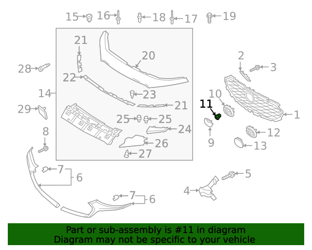 2016-2024 Mazda Emblem Clip G46L-51-958 | RealMazdaParts.com