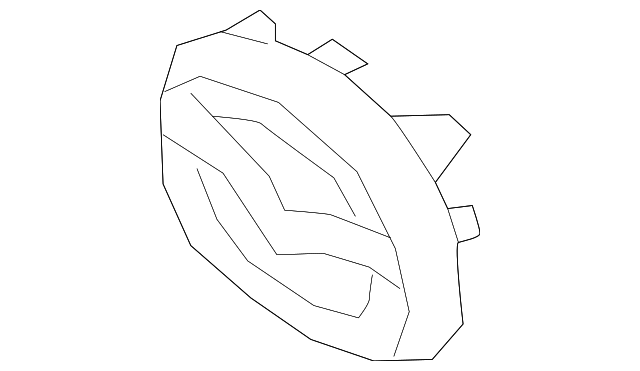 2019-2020 Mazda 3 Grille Emblem Bracket BDTT-50-721A | TascaParts.com