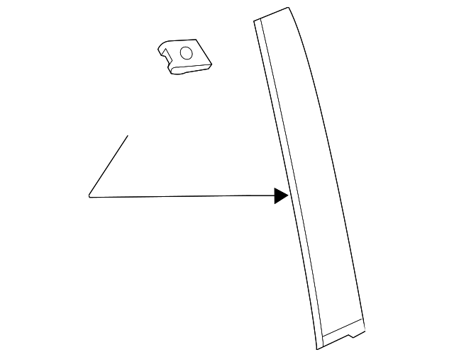 2018-2024 GM Applique 84687068 GM | GMPartsDirect.com