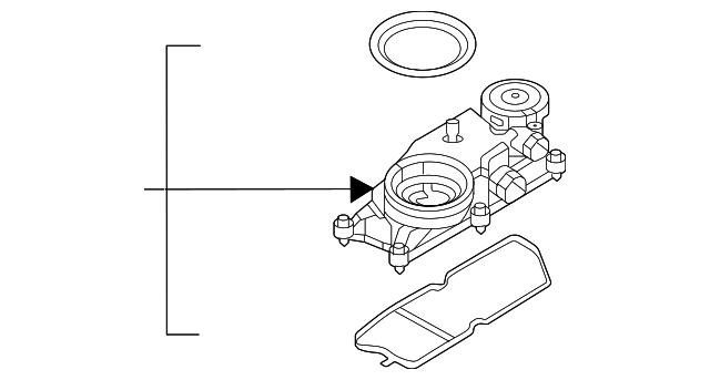 2019-2024 Audi Engine Crankcase Vent Valve 0P2-103-495-F | Audi USA Parts