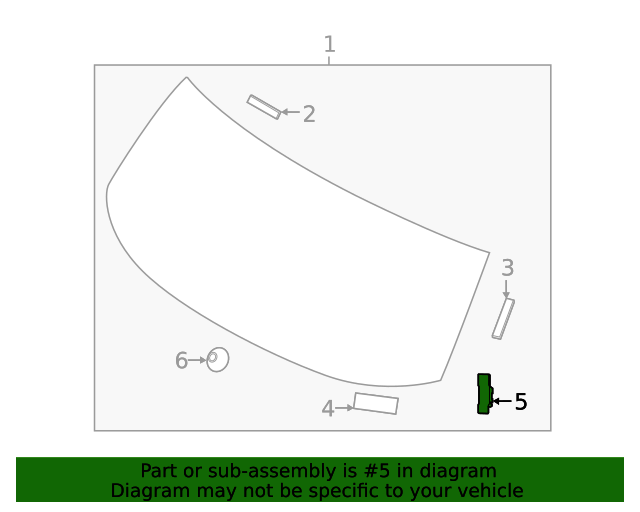 87113-S2000 - Lift Gate Glass Connector 2020-2024 Kia | Kia.Parts Store