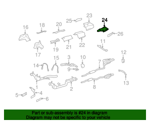 221-682-78-71 - Heat Shield 2007-2014 Mercedes-Benz | AutoNationParts.com