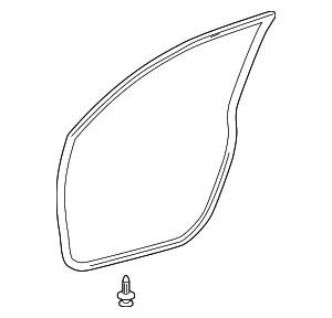 Genuine Toyota Door Weather-Strip part# 67862-0R010 for 2006-2012 ...