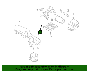 Genuine OEM Cabin Air Filter Part# 72880FL000 Fits 2019-2021 Subaru ...