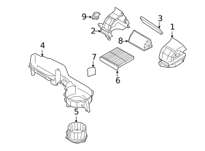 2019-2024 Subaru Cabin Air Filter 72880FL000 | Subaru Parts Store