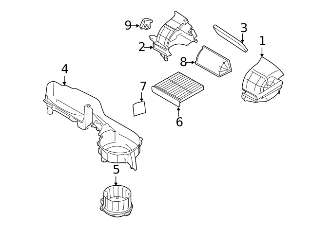 2019-2024 Subaru Cabin Air Filter 72880FL000 | OEM Parts Online