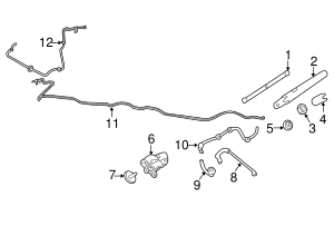 BB5Z-17408-A 2011-2019 Ford Feed Line | Fairway Ford Parts