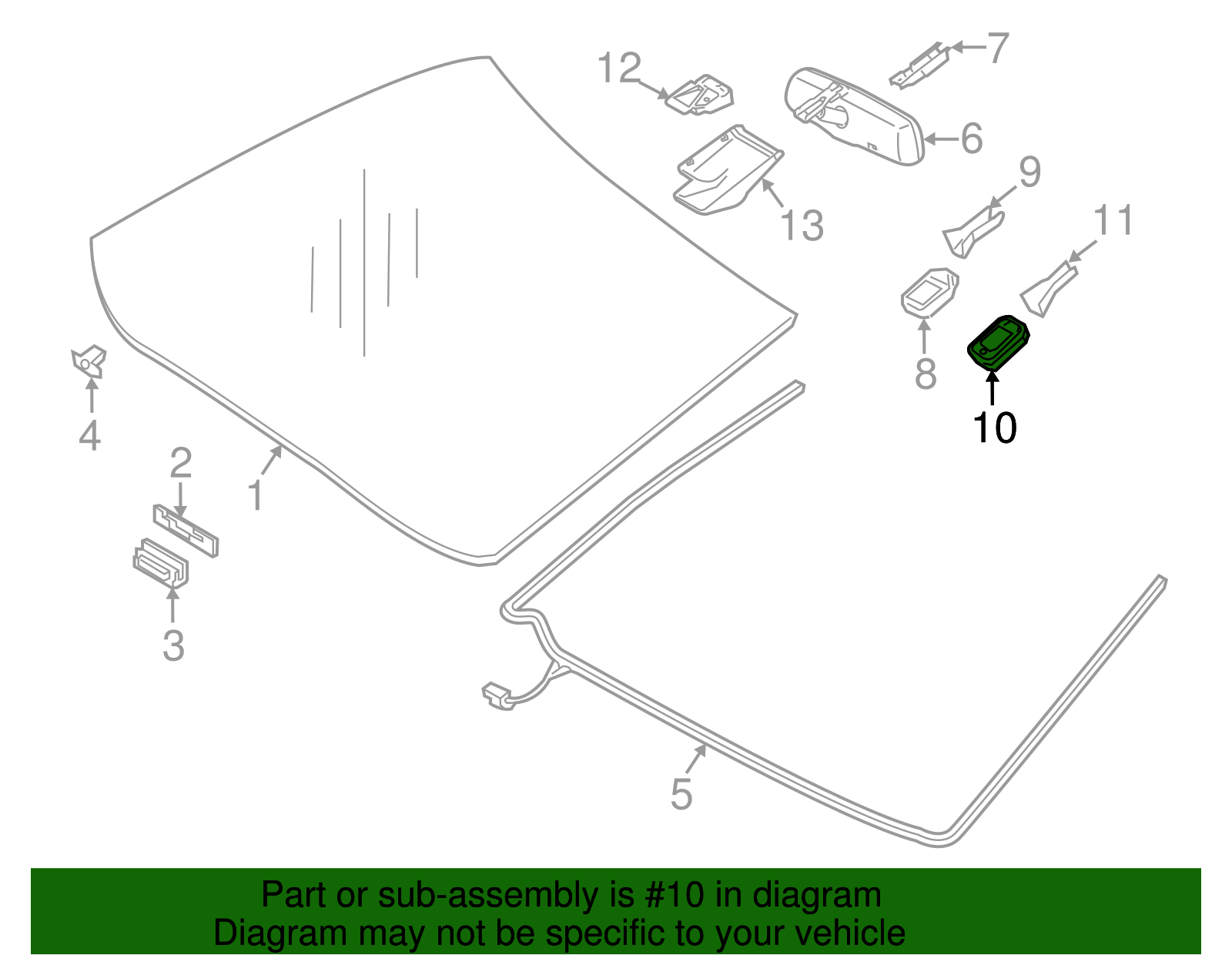 88620-33010 - 2013-2018 Lexus ES300h - Air Temp Sensor | My L Parts