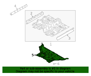 2021-2023 Hyundai Kona Electric Protect Shield 84291-J2000 | OEM Parts ...