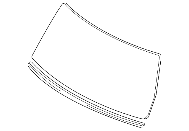 56101-35072 - Windshield - 2007-2014 Toyota FJ Cruiser | OEM Parts To You