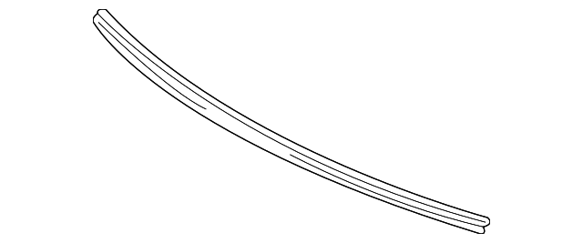 Genuine Toyota Windshield Molding (Lower) part# 75535-35011 for 2007 ...