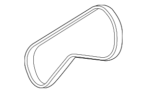 2010-2022 Mercedes-Benz AC Belt 0009933503 | MB Parts Center