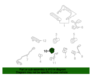 2018-2021 Kia Stinger Prk Brake Switch 93766 J5300 | QuirkParts