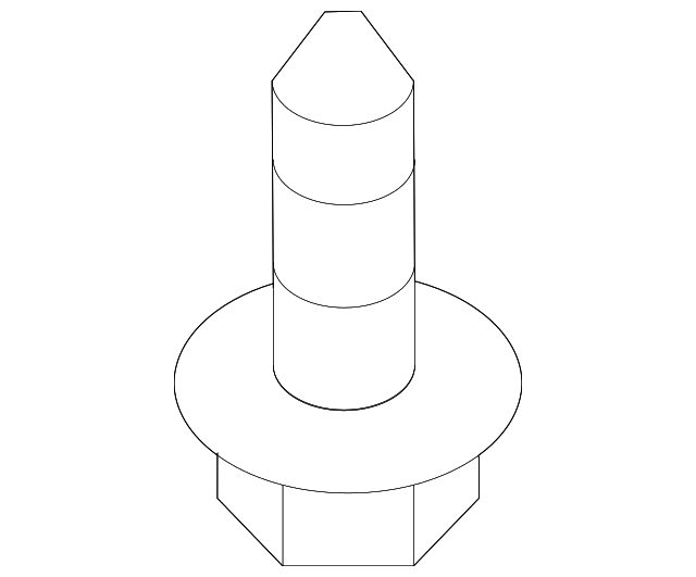 1989-2024 Subaru Bumper Impact Bar Bolt 010110250 | Subaru Parts Guys